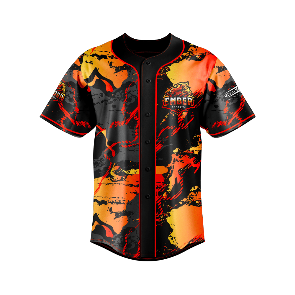 Ember Esports Pro Baseball Jersey – Evo9x Esports
