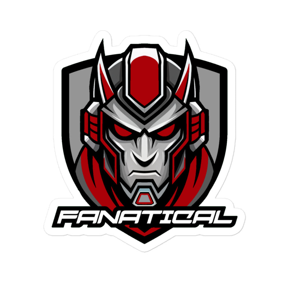 Fanatical Esports Bubble-free stickers – Evo9x Esports